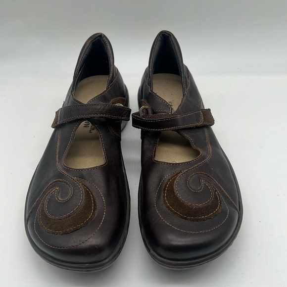 Naot | Shoes | Naot Womens Shell Sea Brown Madras Mary Jane Szie Us 9 ...